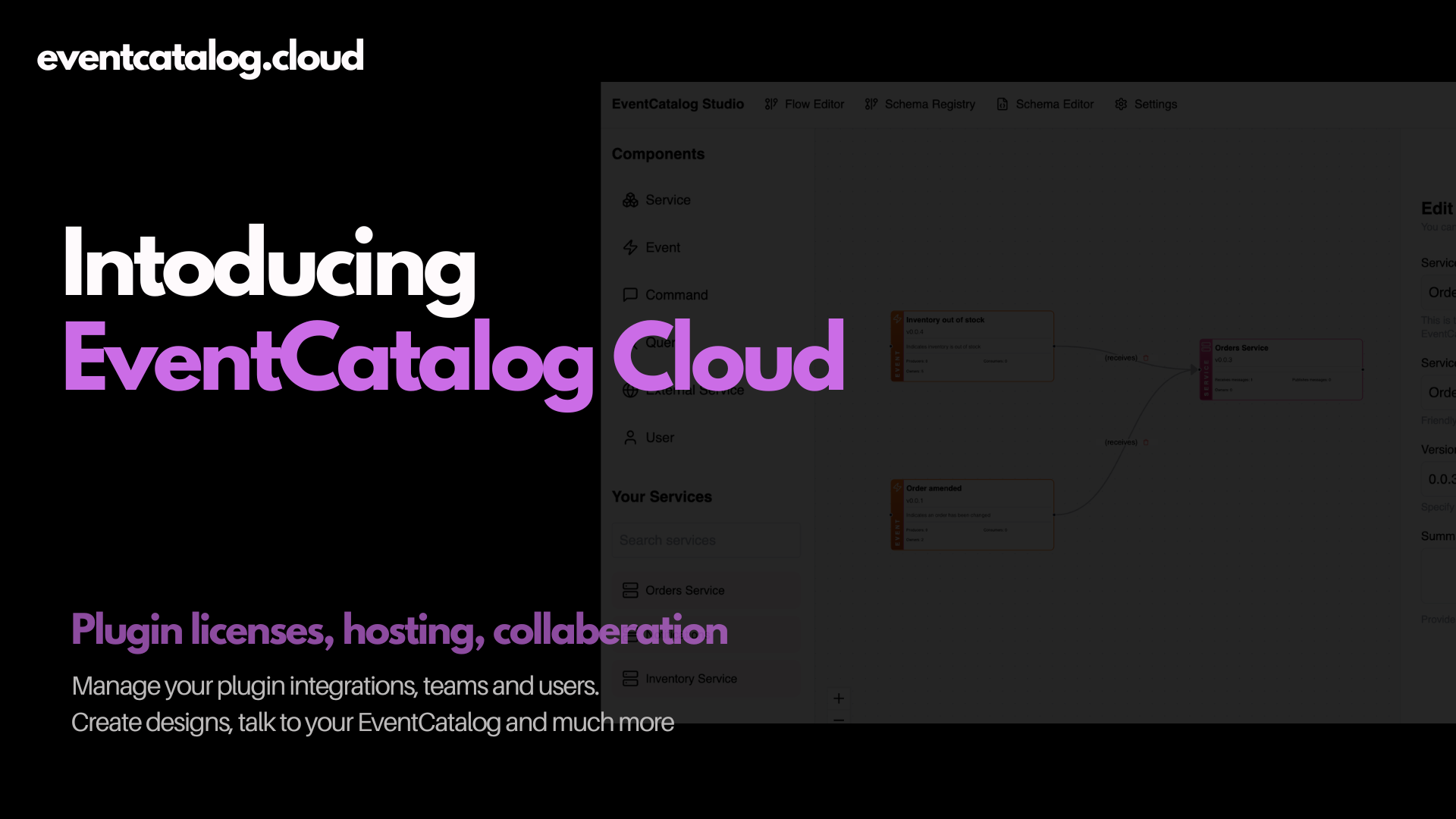 Introducing EventCatalog Cloud and Plugin Licensing - EventCatalog