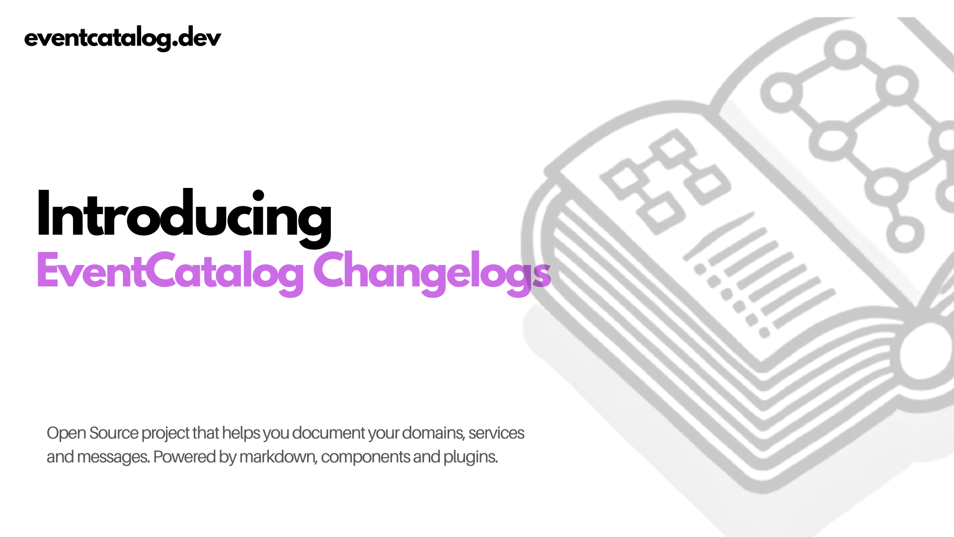 Announcing Changelogs for EventCatalog - EventCatalog