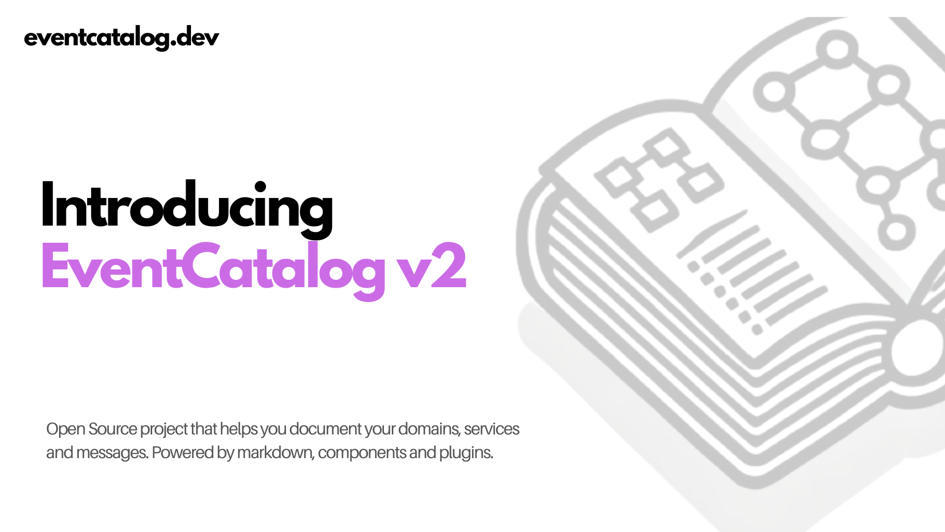 Introducing EventCatalog v2 - EventCatalog